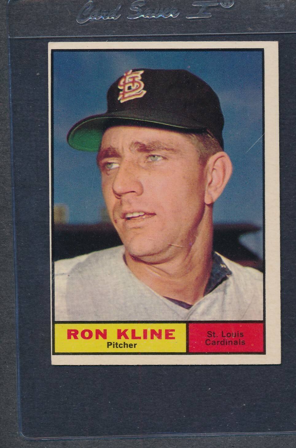 1961 Topps #127 Ron Kline Cardinals EX *7378 | eBay