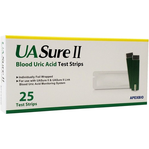 UASure II Uric Acid Test Strips. UA Sure. Box of 25 Original | eBay