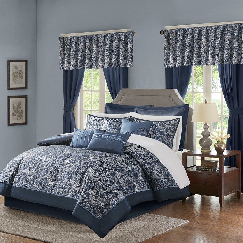 Blue Gray Plaid Bedspread Blue And Gray Modern Plaid Twin Bedspread ...