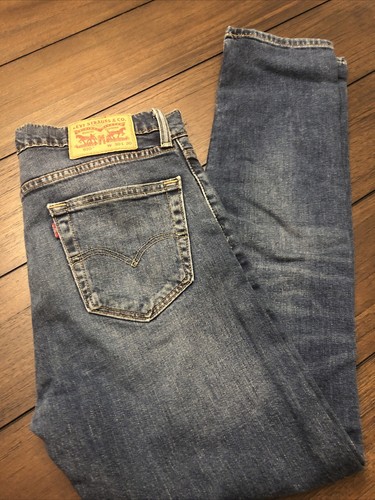 Levis 510 Jeans Mens 30x30 Blue Medium Wash Denim Skinny Fit Stretch ...