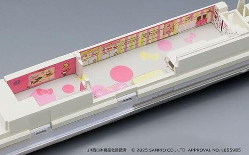 BS TOMIX N Scale 98662 JR 500 7000 Sanyo Shinkansen Hello Kitty ...