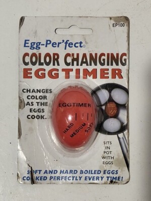 Egg Per’fect Kitchen Egg Timer Boiled Egg Timers Changes Colors When Done | eBay