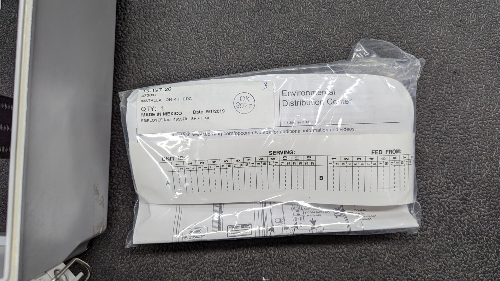 Corning Optical Communications EDC-02P-NH *No Holes* | eBay