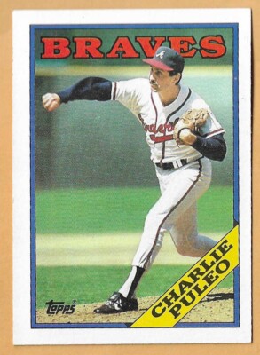 CHARLIE PULEO ATLANTA BRAVES #179 - TOPPS NM-MT 1988 | eBay