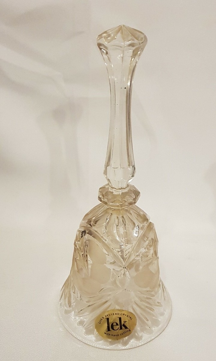 Unique Blown Glass Bells For Sisters German Crystal Bell Etsy