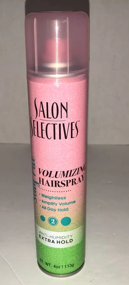 (1) HAIRSPRAY BY SALON SELECTIVES ALL DAY EXTRA HOLD #2 VOLUMIZING 4oz ...