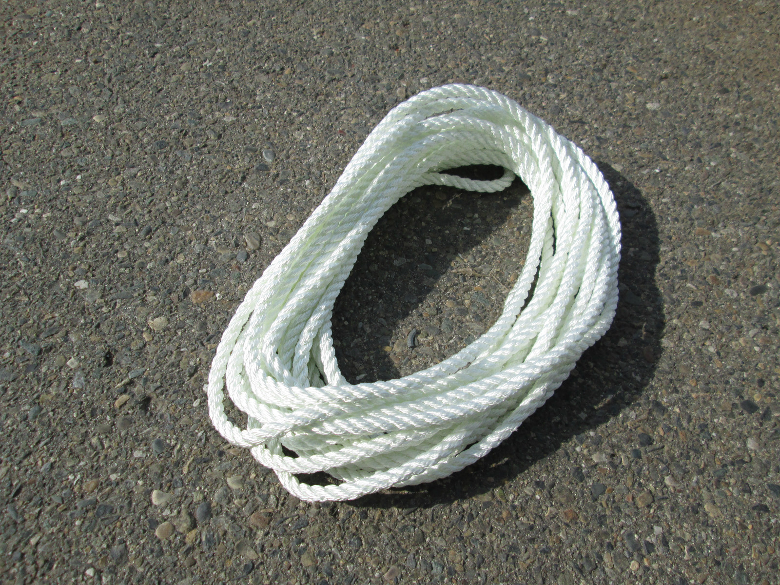 3/8 inch 3 Strand Nylon Rope 50 ft.Ideal for Anchor Rope, Dock Line ...