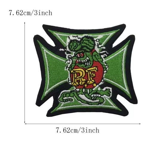 Rat Fink Patch Set of Three iron on patches Embroidered 3 | eBay