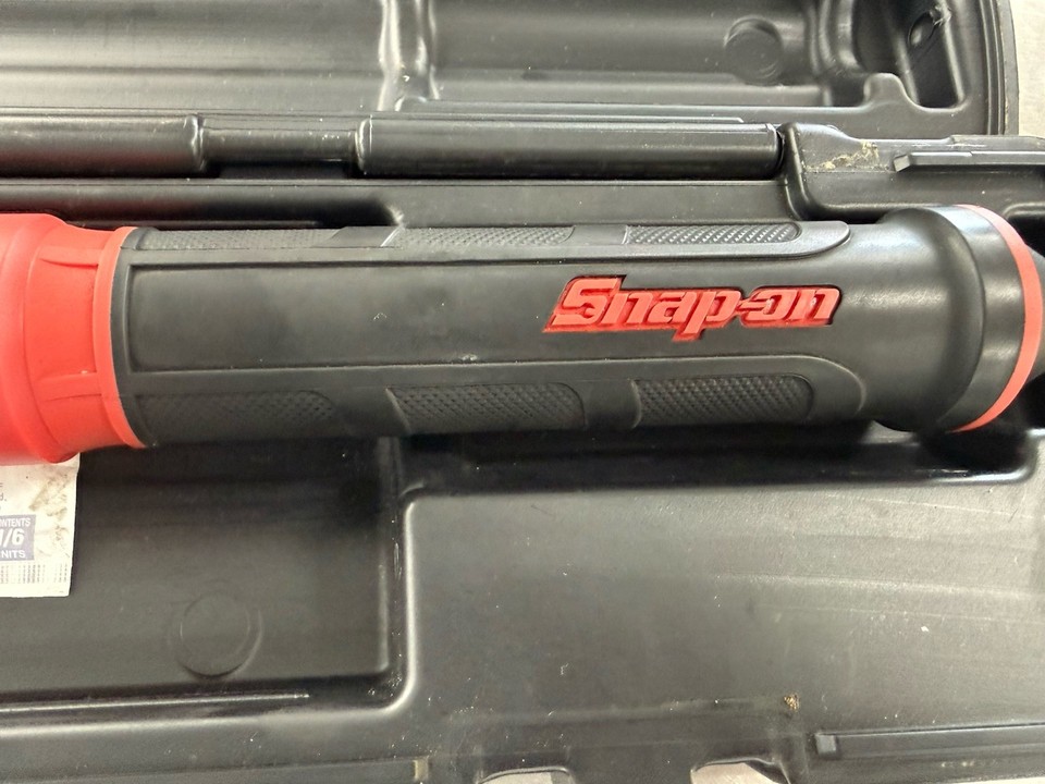 Snap-On ATECH2F125RB 3/8" Drive Flex-Head TechAngle Torque Wrench and ...