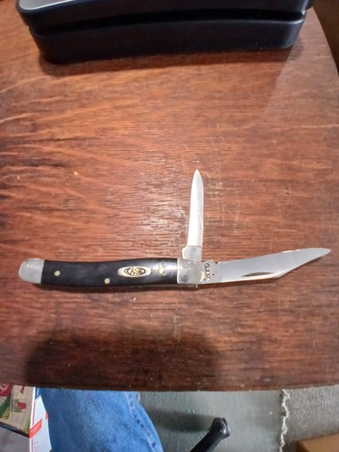 Case XX 22087 SS - Texas Jack Knife - Smooth Black - 2 Blade | eBay