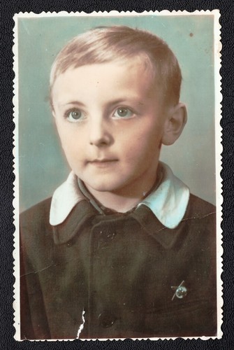 Young Cute Beautiful Little Soviet Child USSR Russian Vintage Old ...