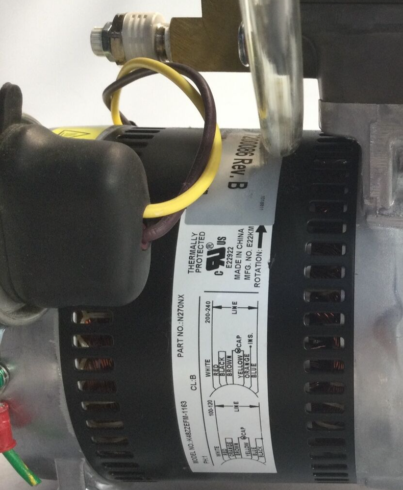 Gast Rocking Piston Pump K48ZZEFM-1163 Part no- N270NX | eBay