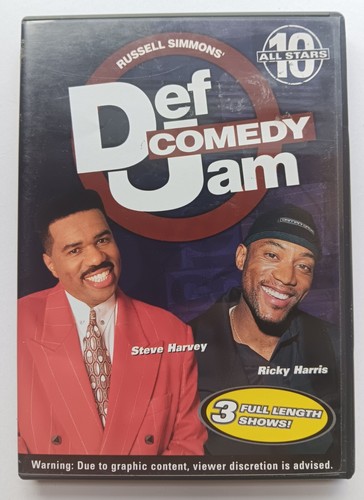 Def Jam Comedy 10 All-Stars (DVD, 2001) Steve Harvey Tracy Morgan | eBay