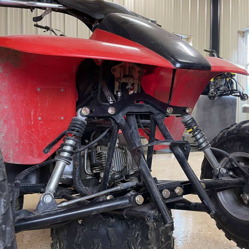 Honda TRX 90 A-arms & Stock Shocks Widening Kit (+6 in) | eBay