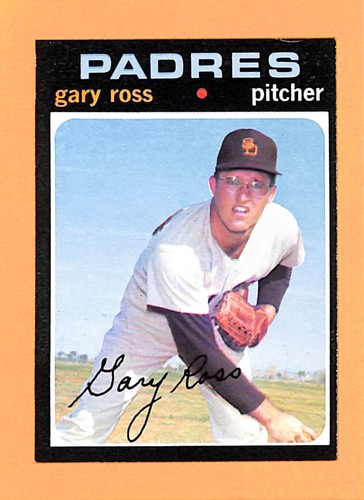1971 Topps #153 Gary Ross San Diego Padres | eBay