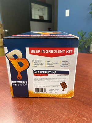 New, Brewers Best Grapefruit IPA Beer Making Kit, Grapefruit IPA | eBay
