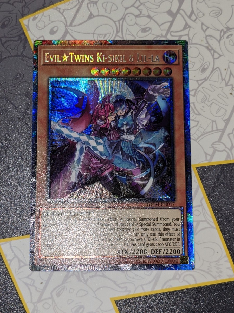 Evil Twins Ki-sikil & Lil-la Collector's Rare GEIM-EN017 1st Evil Twins Ki-sikil & Lil-la Collector's Rare GEIM-EN017 1st