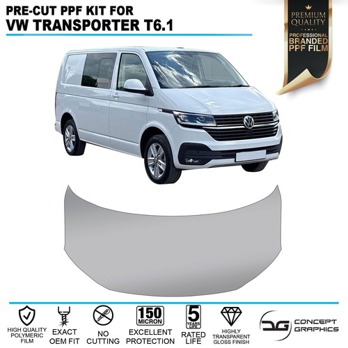 Full Bonnet Stone Guard PPF Kit Paint Protection Film For VW ...