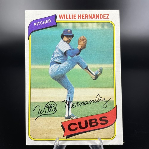 1980 Topps Baseball #472 Willie Hernandez Chicago Cubs FREE SHIPPING | eBay