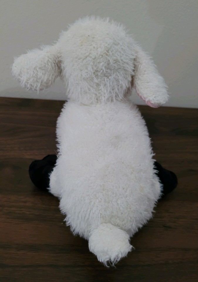 Ganz Webkinz Sheep Plush Stuffed Animal White Black HM227 No Code, 8 ...