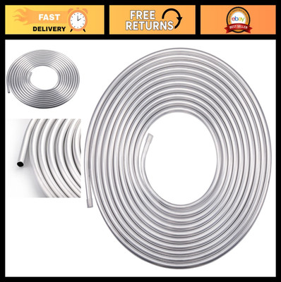 1/2" OD Aluminum Fuel Line Tube Coil 16ft Roll - Durable Hardline ...