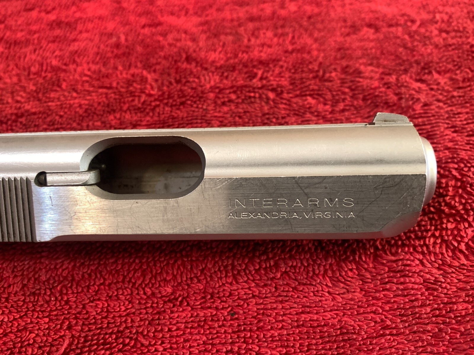 Walther PPK Slide- Firing Pin- Safety- Sights- Stainless- .380 ACP ...