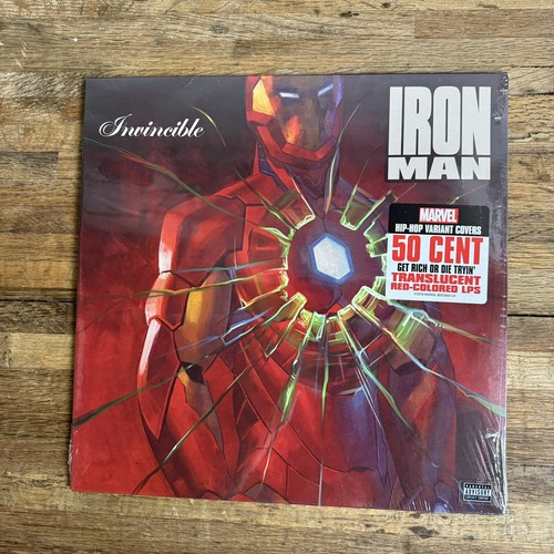 50 Cent Get Rich Or Die Tryin' 2LP “Red Translucent” Iron Man Marvel ...