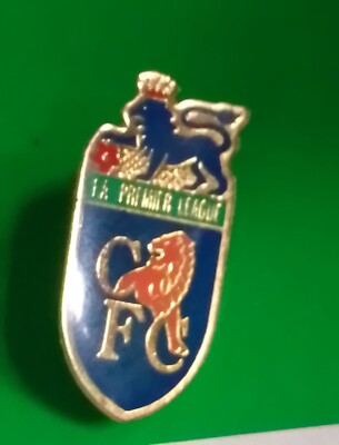 Vintage Chelsea 90’s Pin Badge. CFC Retro Football Premier League Red ...