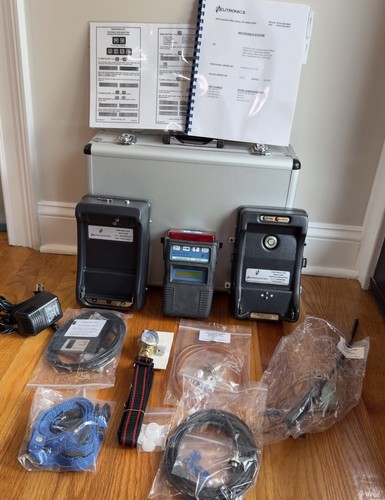 Neutronics PGA Portable Fuel Kit Gas Analyzer Detector /w Case, Charger ...
