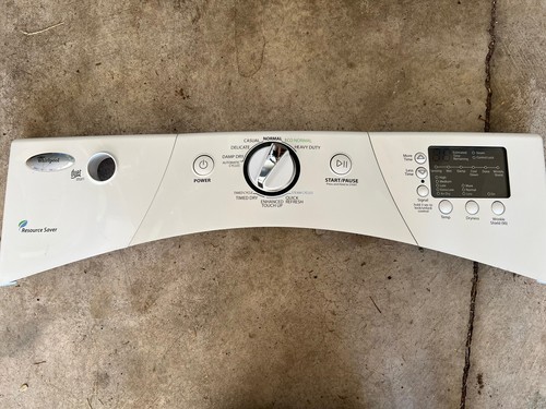W10215462A Whirpool Duet Dryer Front Control Panel | eBay