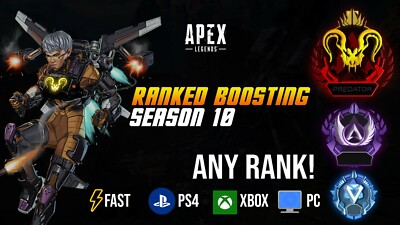 Apex legends Masters Pred Boost | ANY CONSOLE | ANY RANK / PS4 / XBOX ...