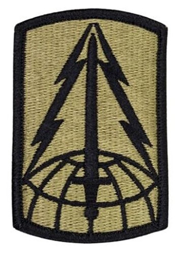 U.S. Army 116th (MI) Military Intelligence BG OCP Hook Back Military ...