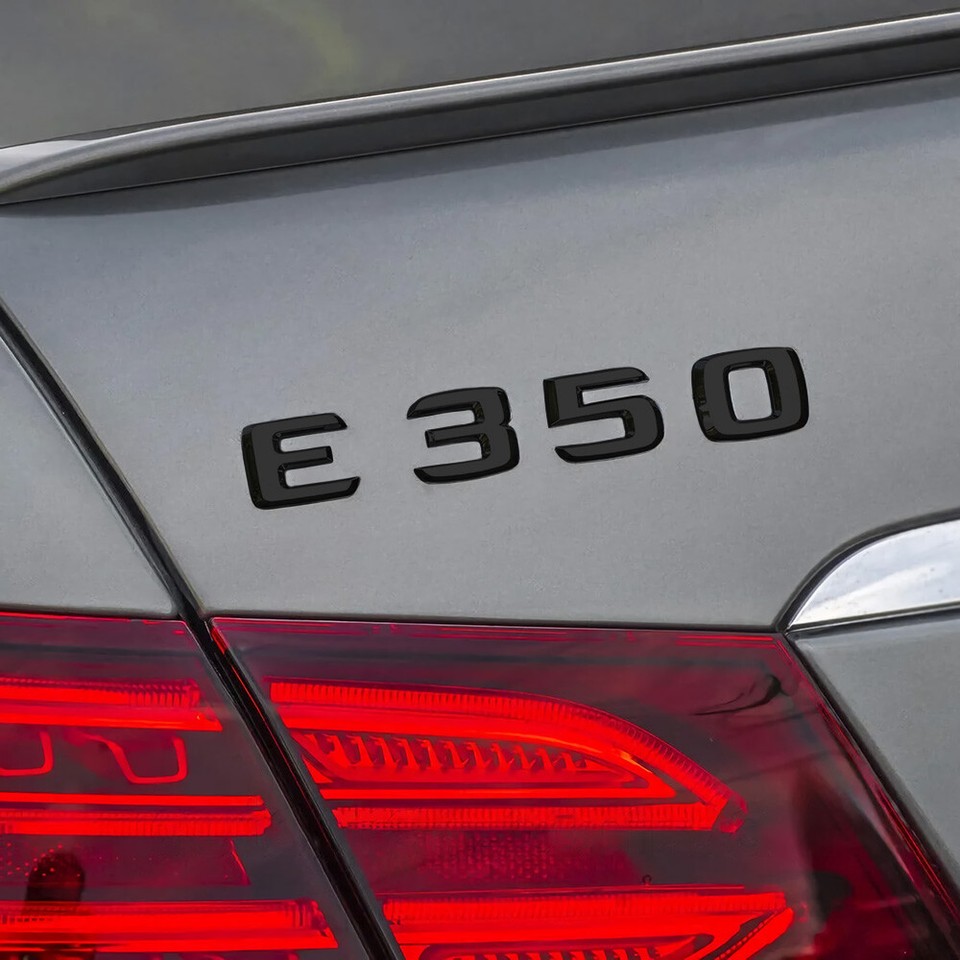 06-14 E 350 AMG Letter Emblem Trunk Logo Nameplate Badge Decorate Sport ...