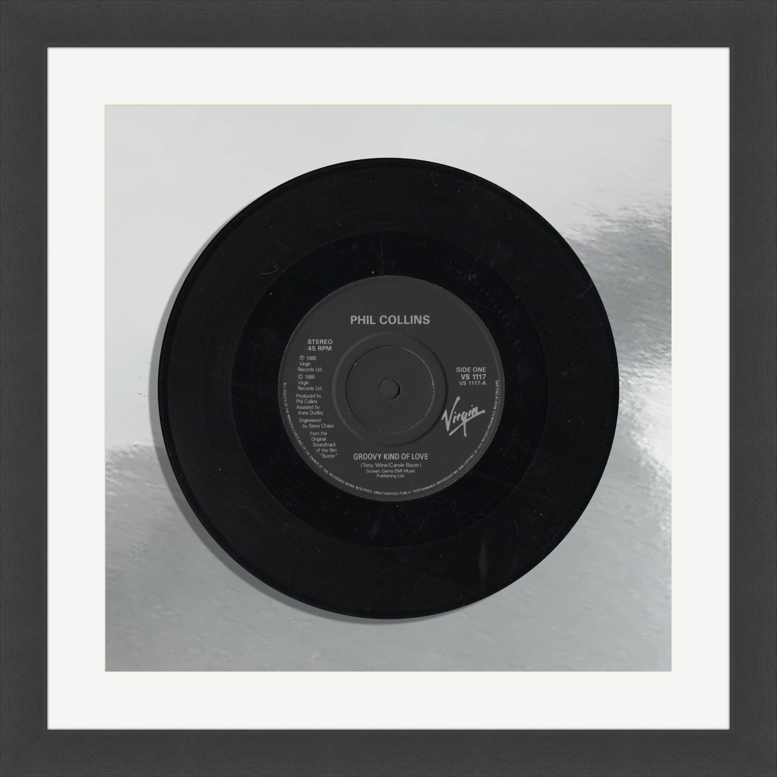 Phil Collins Vinyl Record - "Groovy Kind of Love" - Original 1988 | eBay