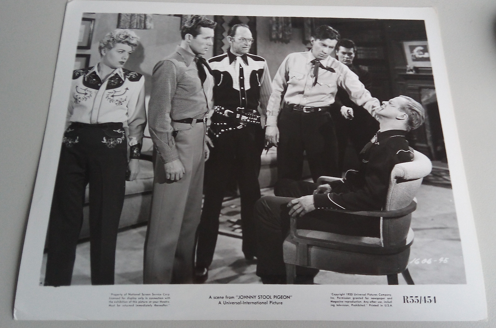 Johnny Stool Pigeon ’55 DAN DURYEA HUGH REILLY TONY CURTIS JOHN ...