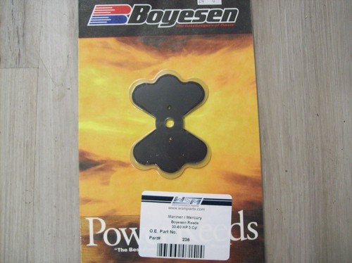 Mercury Boyesen Performance Reeds 236 30hp-60hp Outboard Boat Motor | eBay