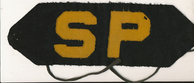 Shore Patrol SP brassard armband WWII wool felt patch US Navy | eBay
