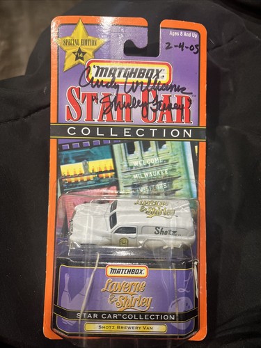 Cindy Williams Autograph Star Car Matchbox Laverne & Shirley Shots ...