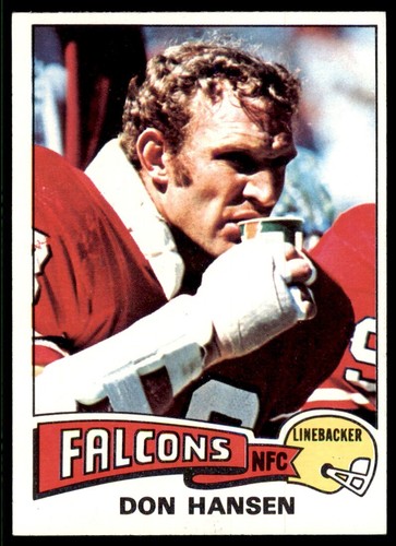 1975 Topps Don Hansen LB Atlanta Falcons #384 | eBay