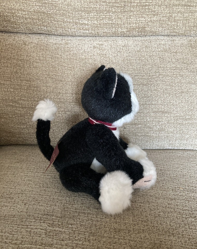 Charlie Bears Plush Collection Black & White Cat Jinksy Soft Toy | eBay