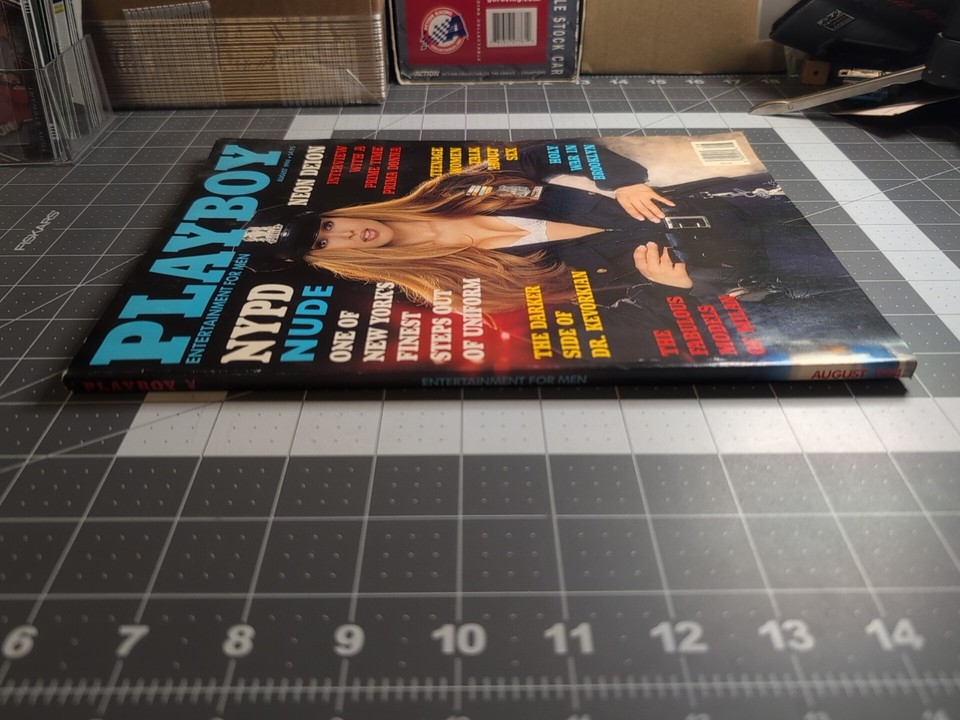 1994 August Playboy Magazine Cover Carol Shaya Playmate Maria Checa | eBay