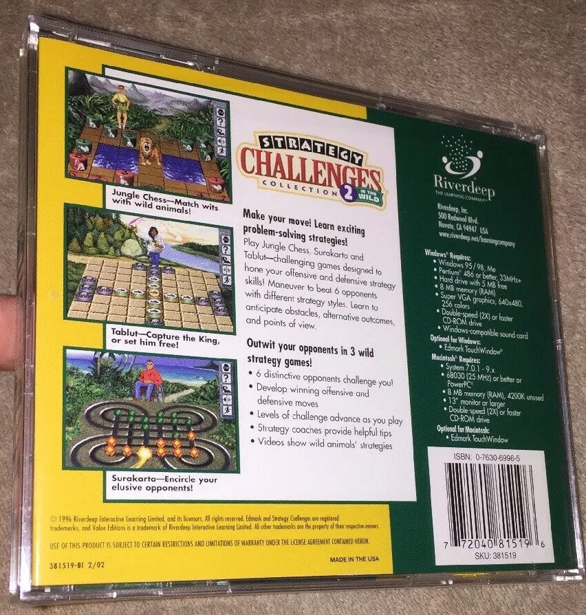 Strategy Challenges Collection 2 PC Game - Value Editions By Edmark ...