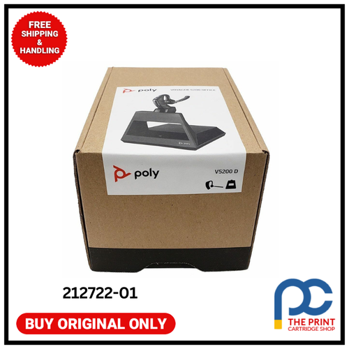 Plantronics Voyager 5200 Office Wireless Headset 1-Way Base V5200 D New ...