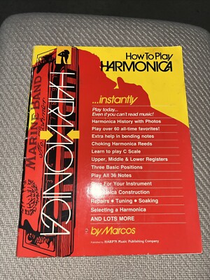 How to Play Harmonica Instantly - Harmonica Instruction Book By Alfred ...