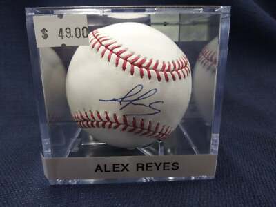 ALEX REYES SIGNED BASEBALL CARDINALS - ONYX BASEBALL | eBay