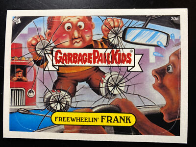Free Wheelin’ Frank GPK 2003 Garbage Pail Kids Sticker Card | eBay