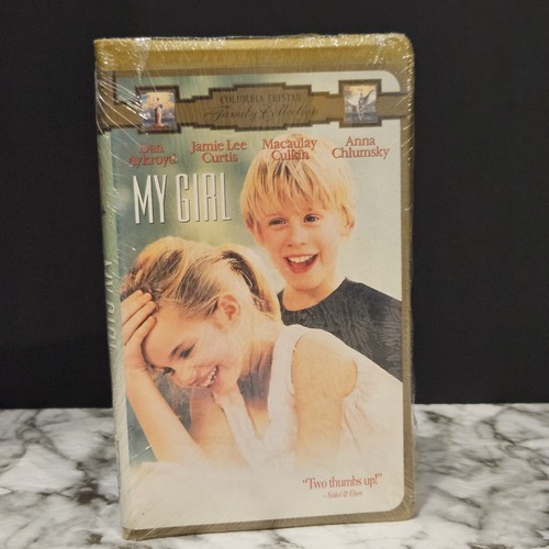 My Girl (1991) VHS 1995 Columbia Release Clamshell Macaulay Culkin Anna ...