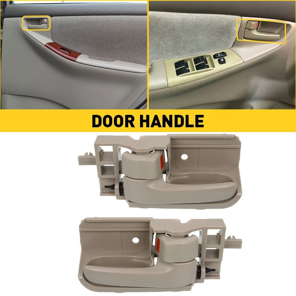 Inside Door Handle For 2003-2008 Toyota Corolla Matrix 2005-12 Tacoma ...