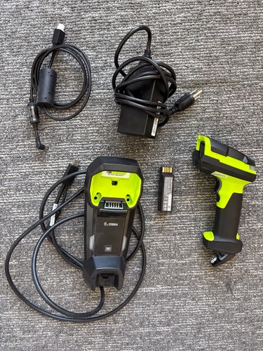 1 Lightly Used Zebra Handheld DS3678 - Scanner Wireless Charging Cradle ...