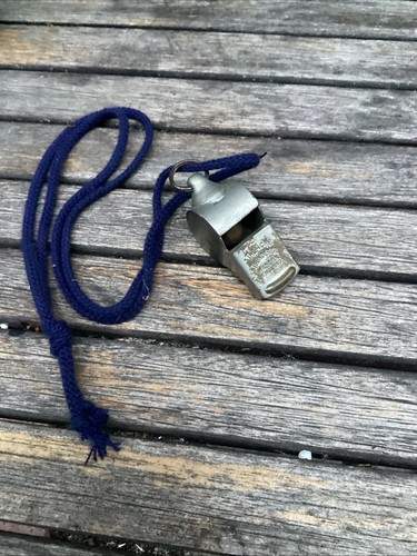 Vintage 20th Cast Metal Century Acme Thunder Whistle On String Made In ...